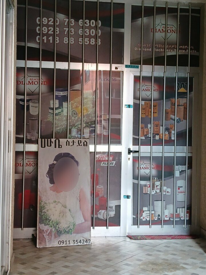 Otomobil servisi Diamond machinery materials, Addis Ababa, foto