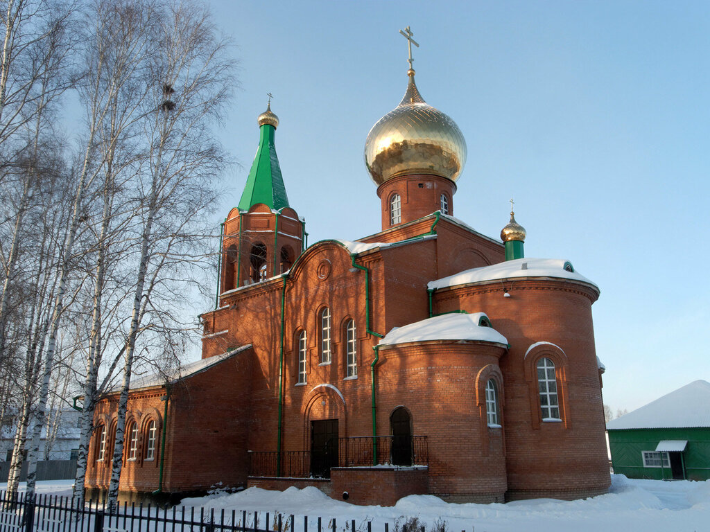 Ortodoks kiliseleri Церковь Преображения Господня, Tomskaya oblastı, foto