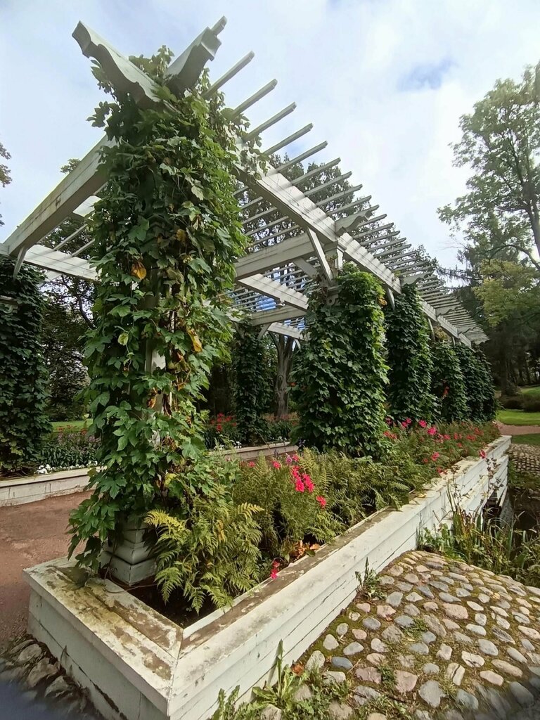 Turistik yerler Галерея и каскадик, Peterhof, foto