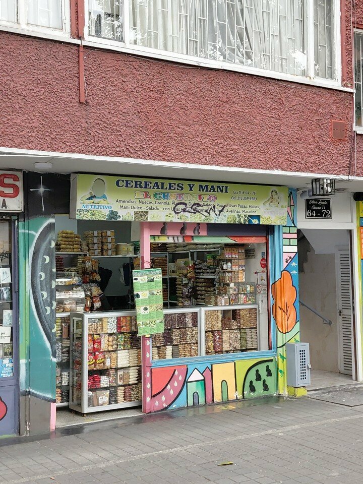 Manavlar Cereales y mani el gustosito, Bogota, foto