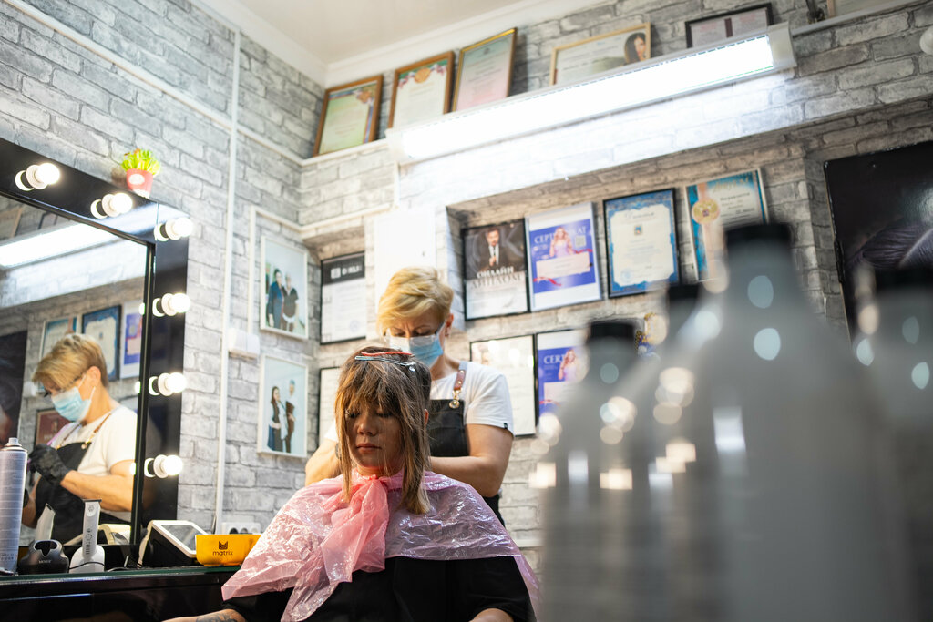 Güzellik salonu Студия красивых волос, Svetlograd, foto