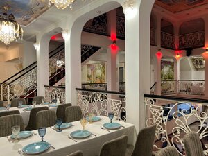 Воскресенский очаг (ulitsa Kagana No:9А, Novlyansky Microdistrict, Voskresensk), restoran  Voskresensk'ten