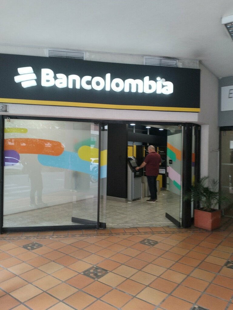 ATM'ler Bancolombia, Medellin, foto
