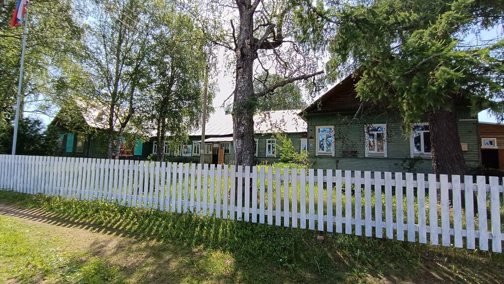 Ortaokul Лентьевская школа, Vologodskaya oblastı, foto