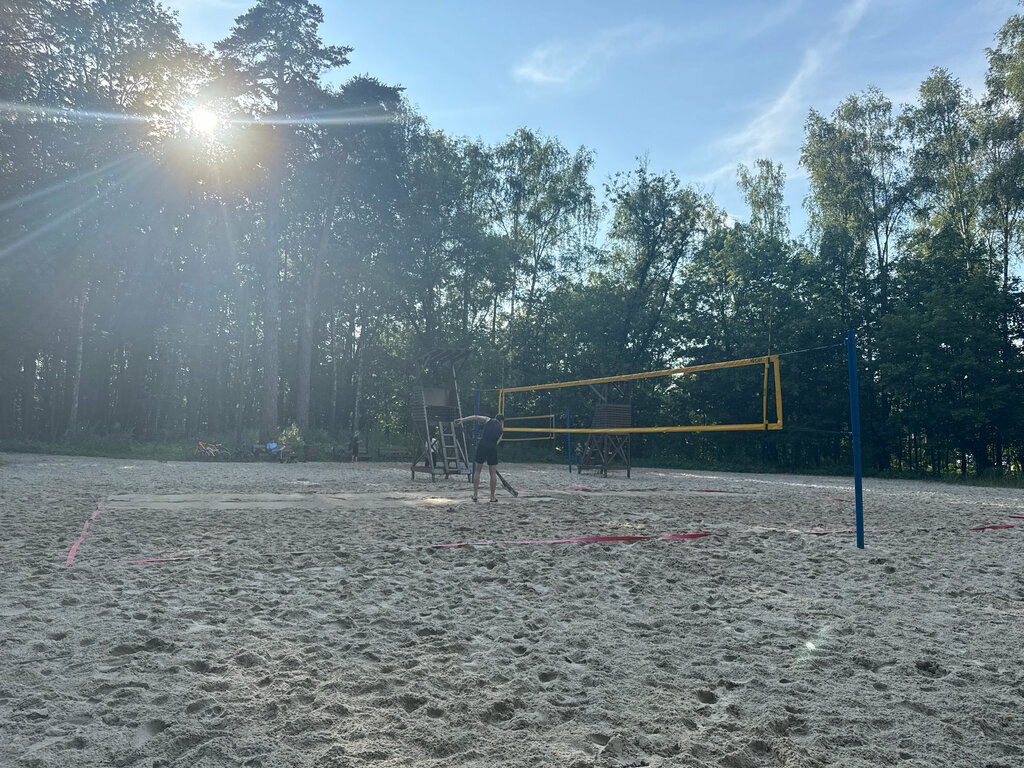 Spor alanı Волейбольная площадка, Moskova ve Moskovskaya oblastı, foto