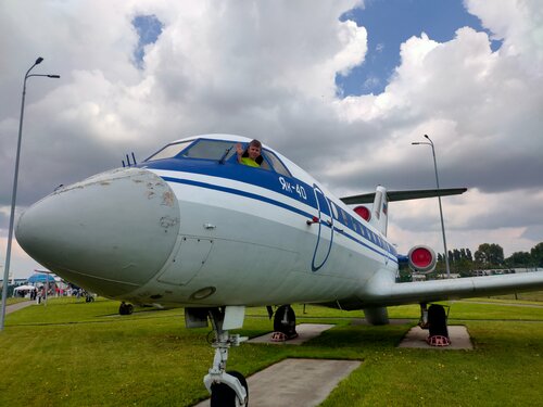 Müzeler ve sanat galerileri Civil Aviation Museum, Orenburgskaya oblastı, foto
