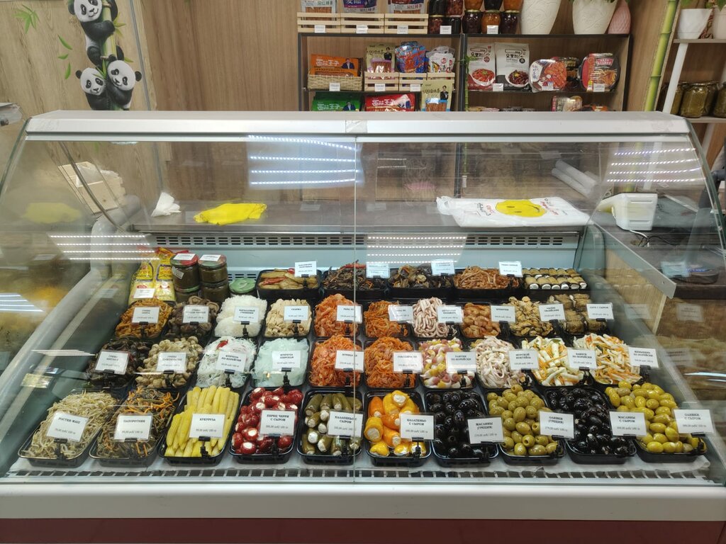 Asya ürünleri mağazası Kimchi Panda, Moskova, foto