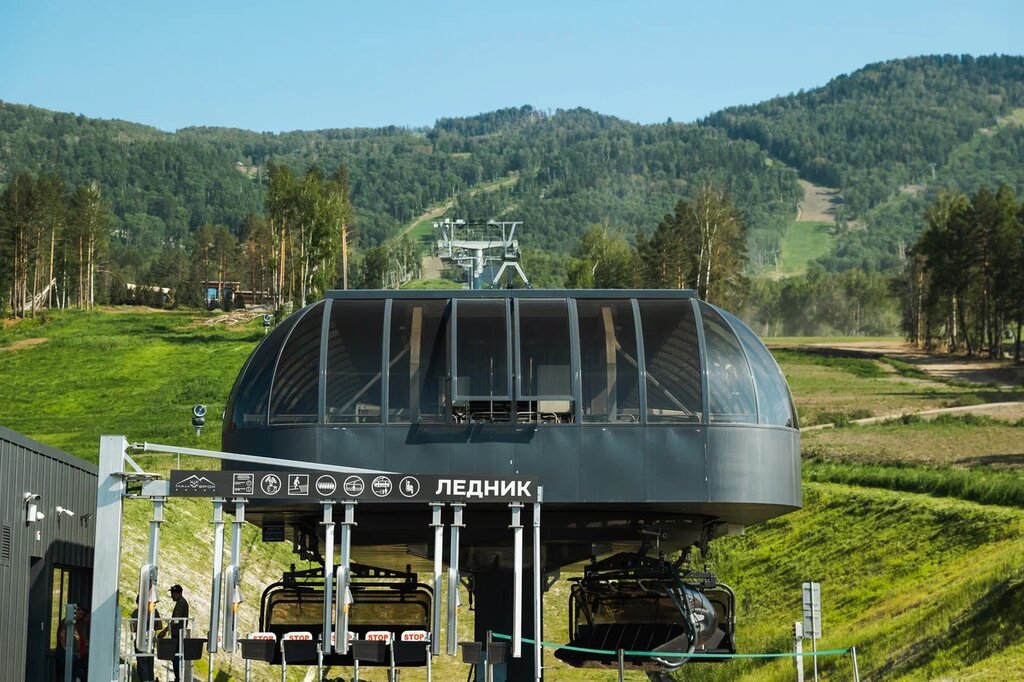 Füniküler Ледник, Altay Cumhuriyeti, foto