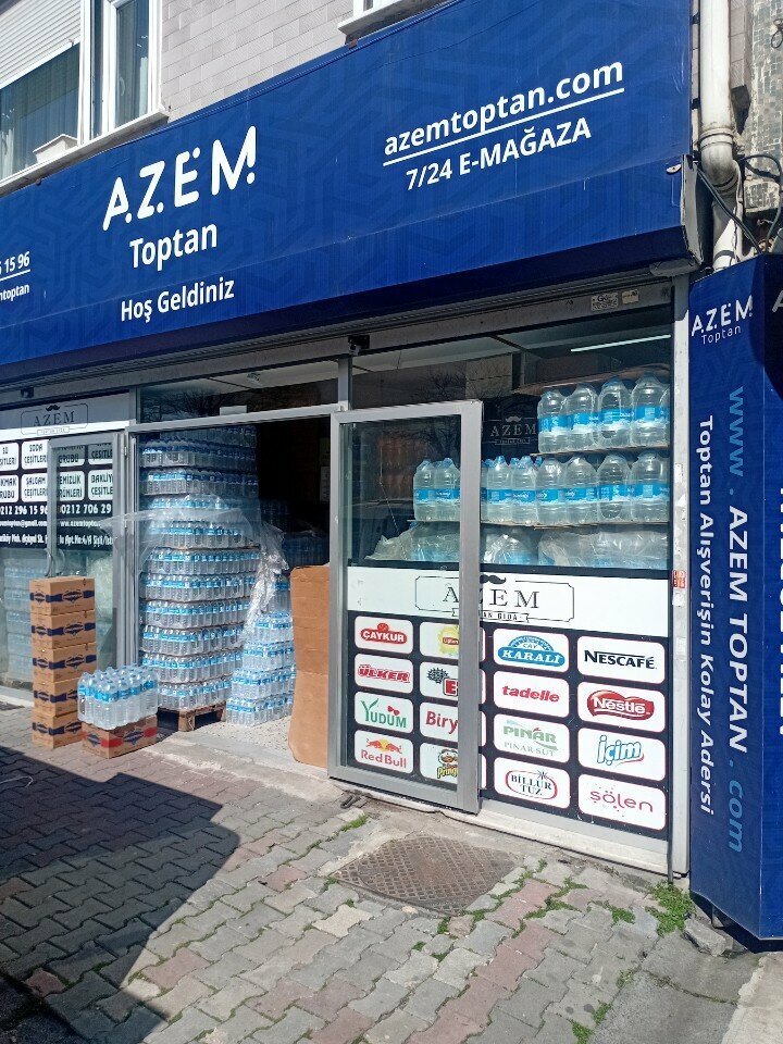 Gıda pazarı Azem Toptan Gıda, İstanbul, foto