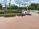 Станция проката электросамокатов (Kaliningrad, Admirala Tributsa Embankment), kiralama noktası  Kaliningrad'dan