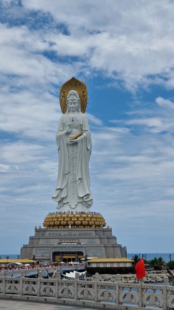 Pagoda Буддистский храм Наньшань, Hainan, foto