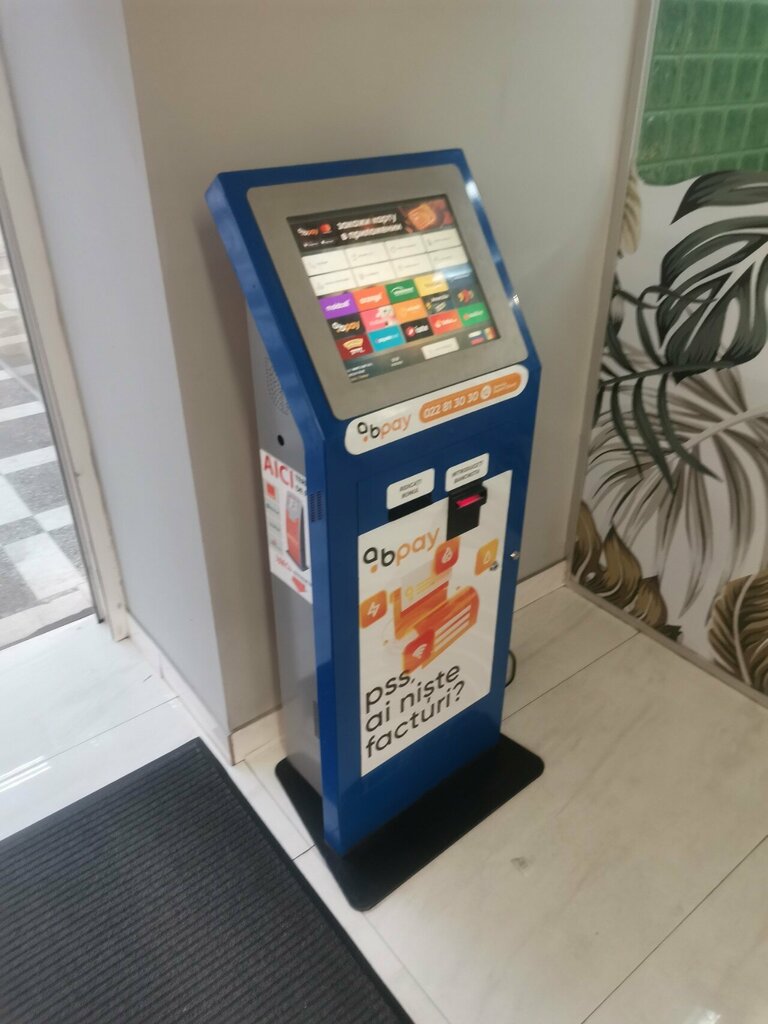 Ödeme terminali Bpay, Kişinev, foto