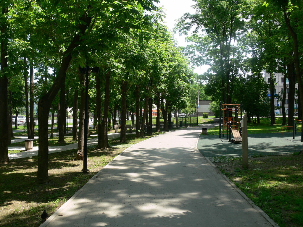 Kültür ve eğlence parkları Фрунзенская аллея, Artem, foto