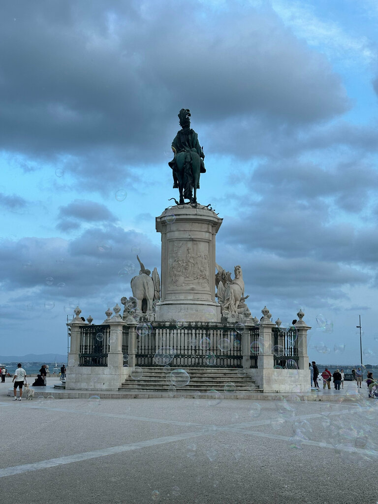 Anıt, heykel José I, Lizbon, foto