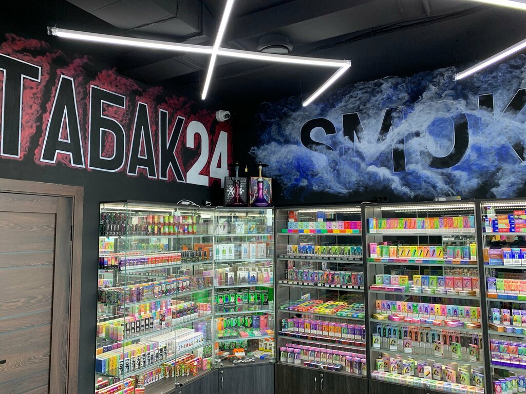 Tütün, sigara mağazaları Табак-24, Moskova ve Moskovskaya oblastı, foto