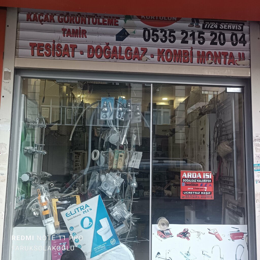 Su tesisatı ekipmanları Arda Tesisat, İstanbul, foto