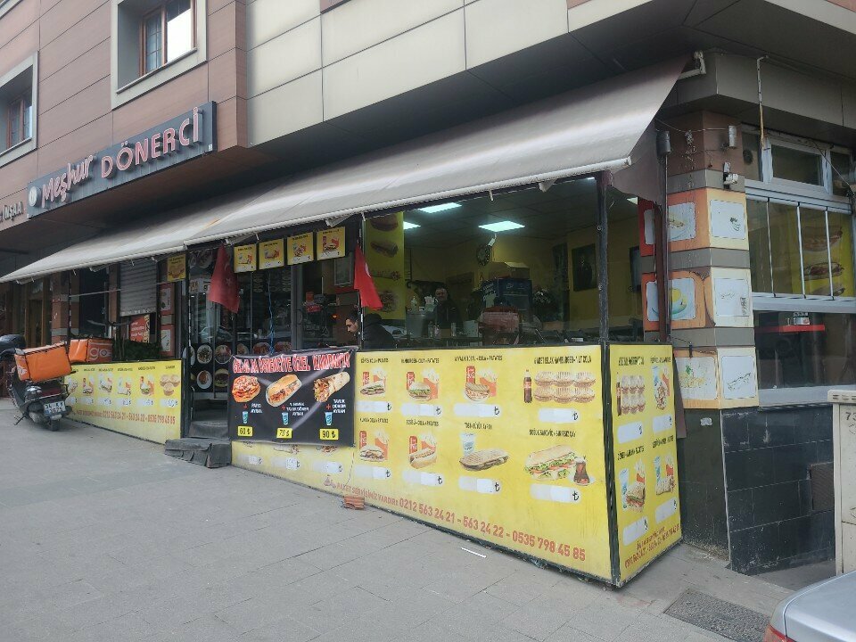 Fast food Meşhur Dönerci, İstanbul, foto