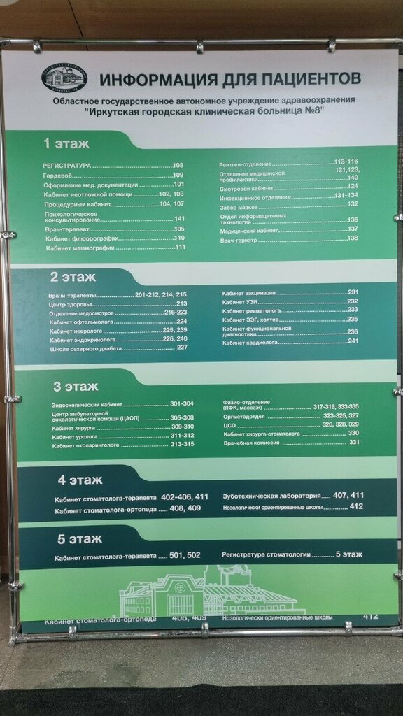 Aşılama noktası Пункт вакцинации в Игкб № 8, Irkutsk, foto