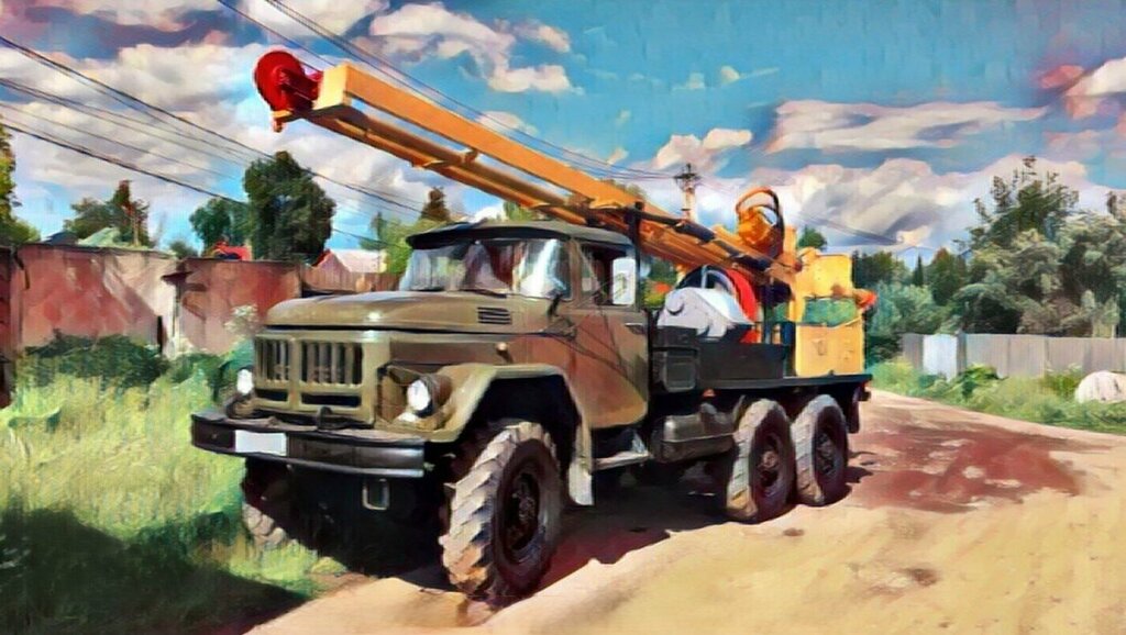 Sondaj çalışmaları AqvaService, Nijegorodskaya oblastı, foto