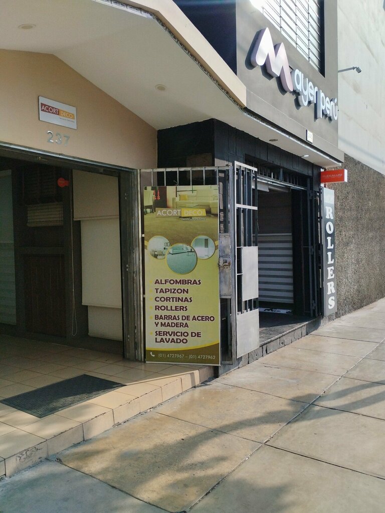 Giyim mağazası Mayer Peru, Lima, foto