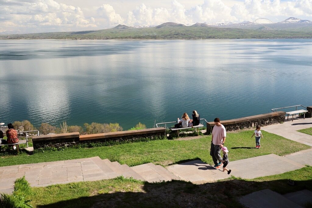 Seyir terası Observation deck, Sevan, foto