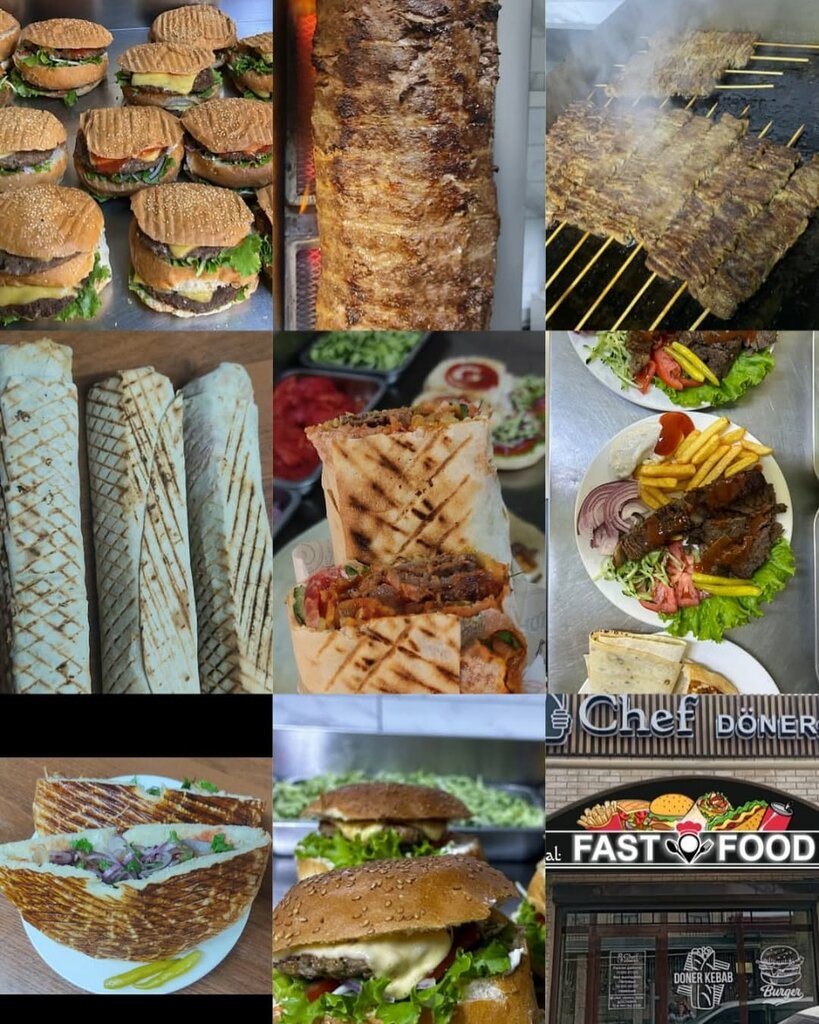 Fast food Chef Doners, Taraz, foto