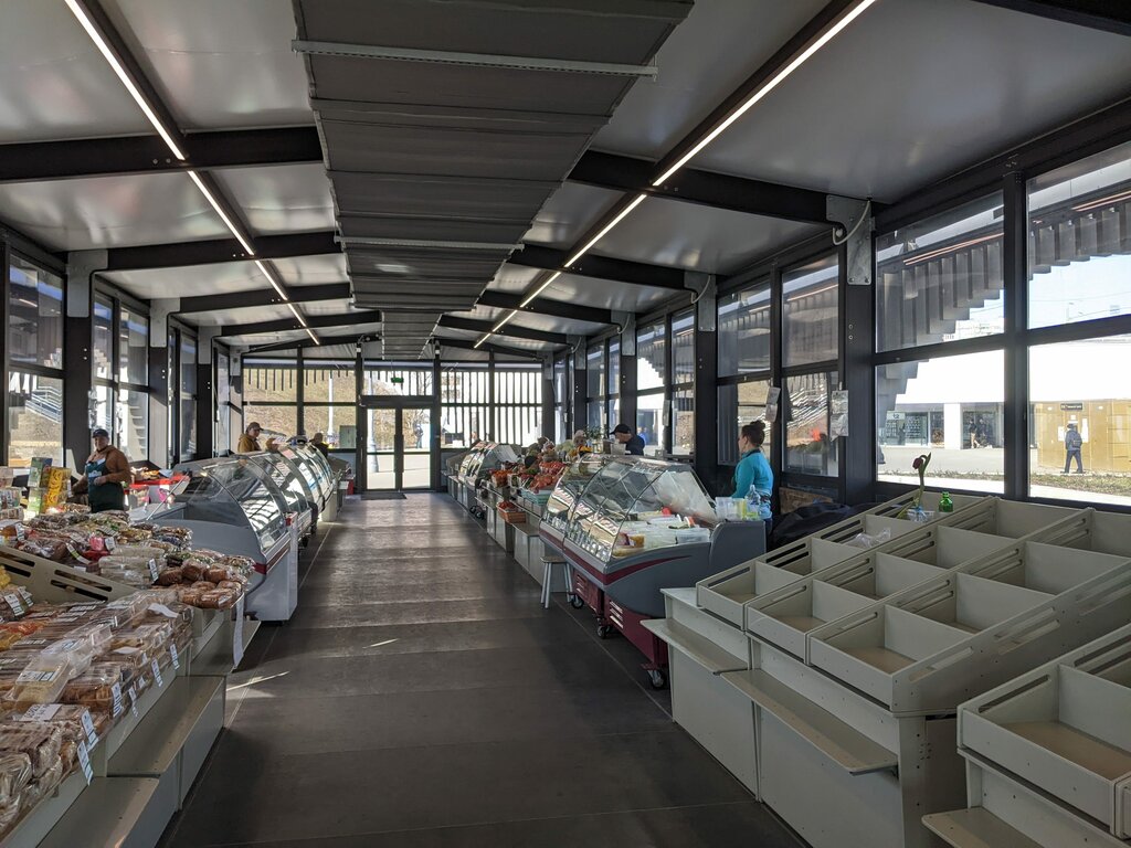 Gıda pazarı Московские ярмарки, Moskova, foto