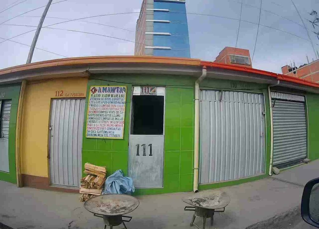 Falcılar ve medyumlar Mario Rayo Waqani, La Paz, foto