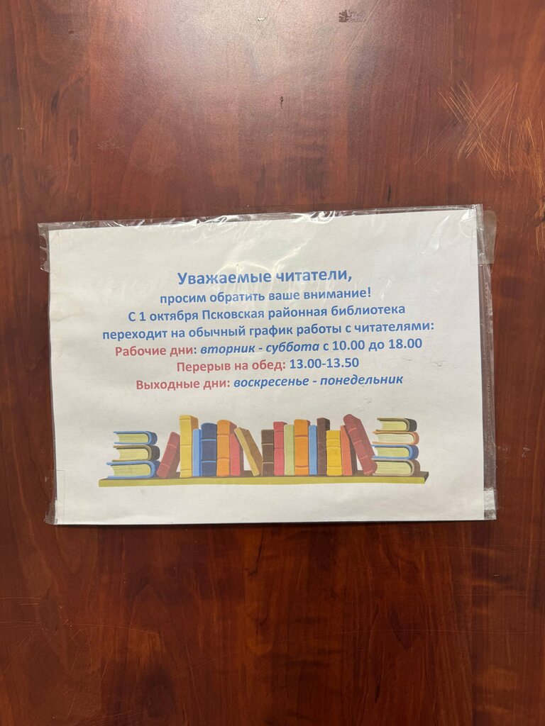 Kütüphaneler Библиотека, Pskovskaya oblastı, foto