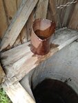 Well (Leningrad Region, Tosnenskiy District, Krasnoborskoye gorodskoye poseleniye, sadovodcheskiy massiv Porkuzi, sadovodcheskoye nekommercheskoye tovarishchestvo Ozerki), kuyu  Saint‑Petersburg ve Leningradskaya oblastından