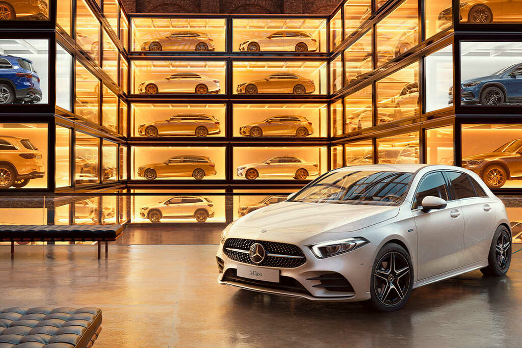 Otomobil satış galerileri Mercedes Benz, Abu Dabi, foto