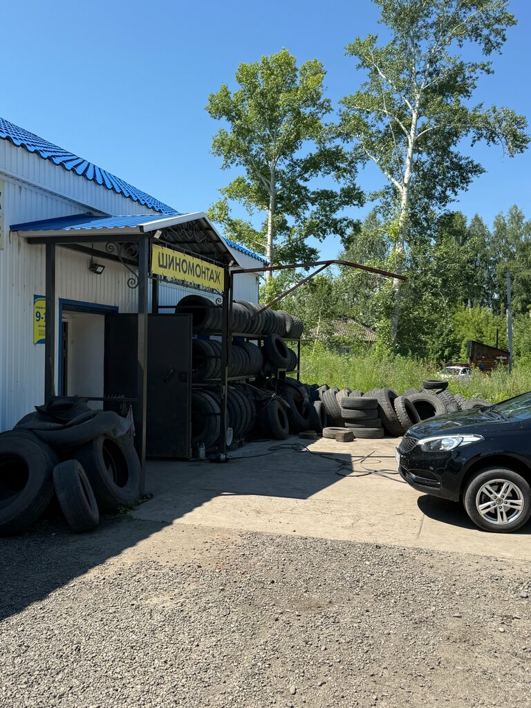 Oto lastik tamiri Шиномонтаж, Altayski krayı, foto