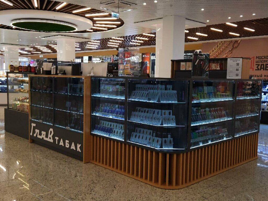 Tütün, sigara mağazaları Glav Tobacco, Moskova, foto