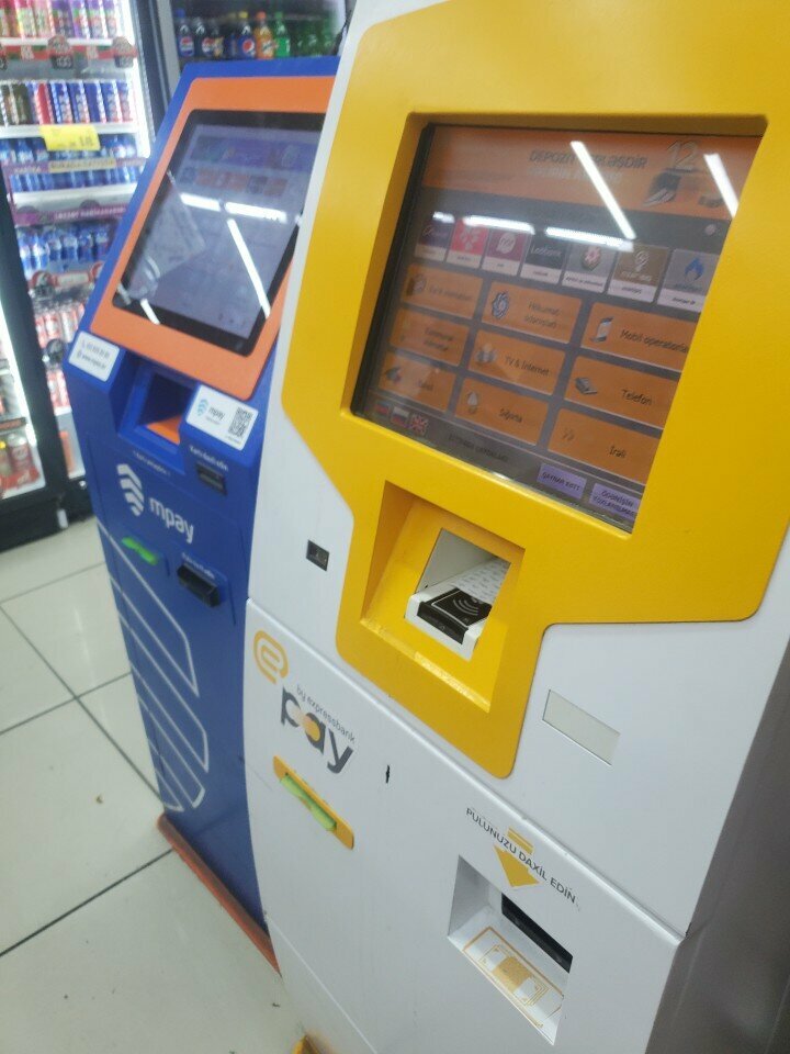 Ödeme terminali E- pay, Bakü, foto