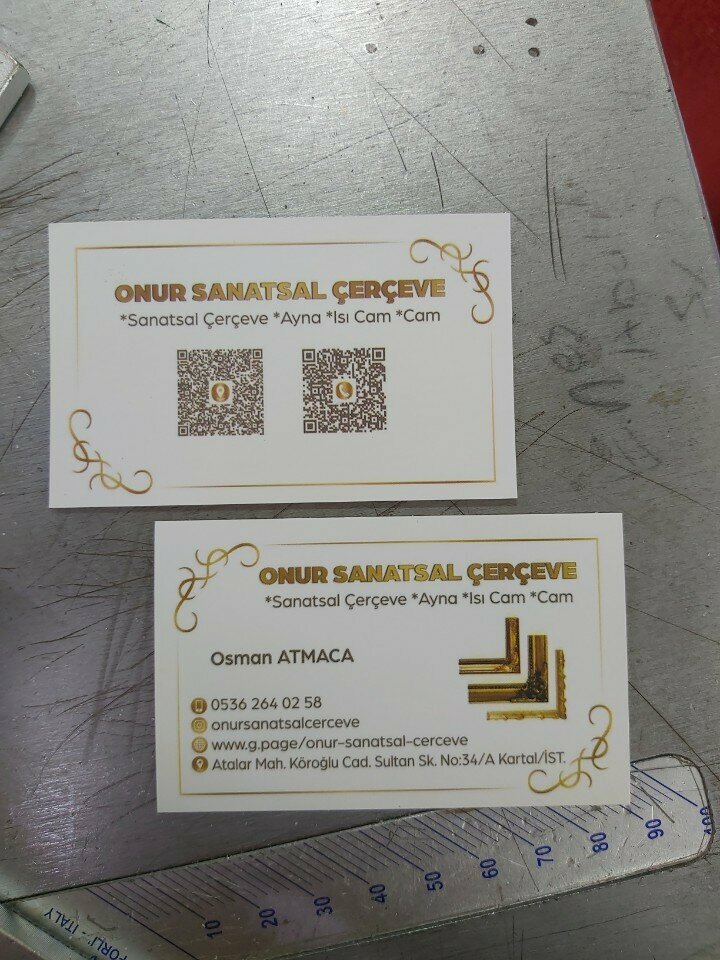 Cam atölye Onur Sanatsal Çerçeve, İstanbul, foto