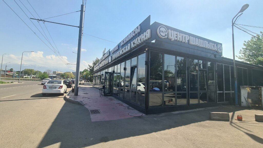 Kafe Centr shashlyka, Almatı, foto