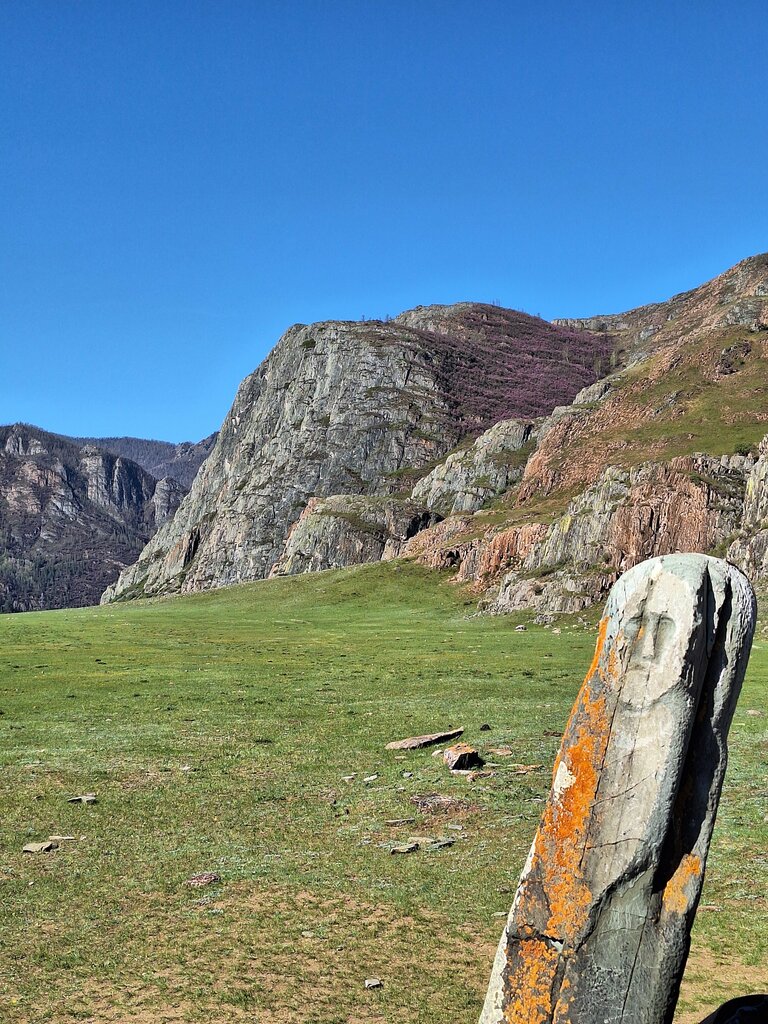 Turistik yerler Петроглифы Адар-Кайа, Altay Cumhuriyeti, foto