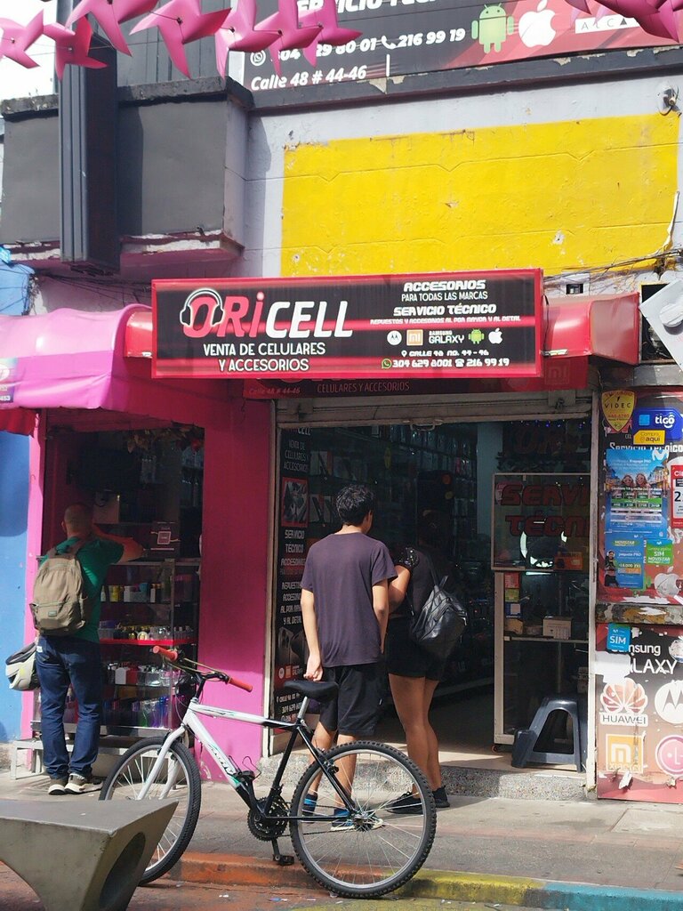Elektronik eşya mağazaları Oricell, Medellin, foto