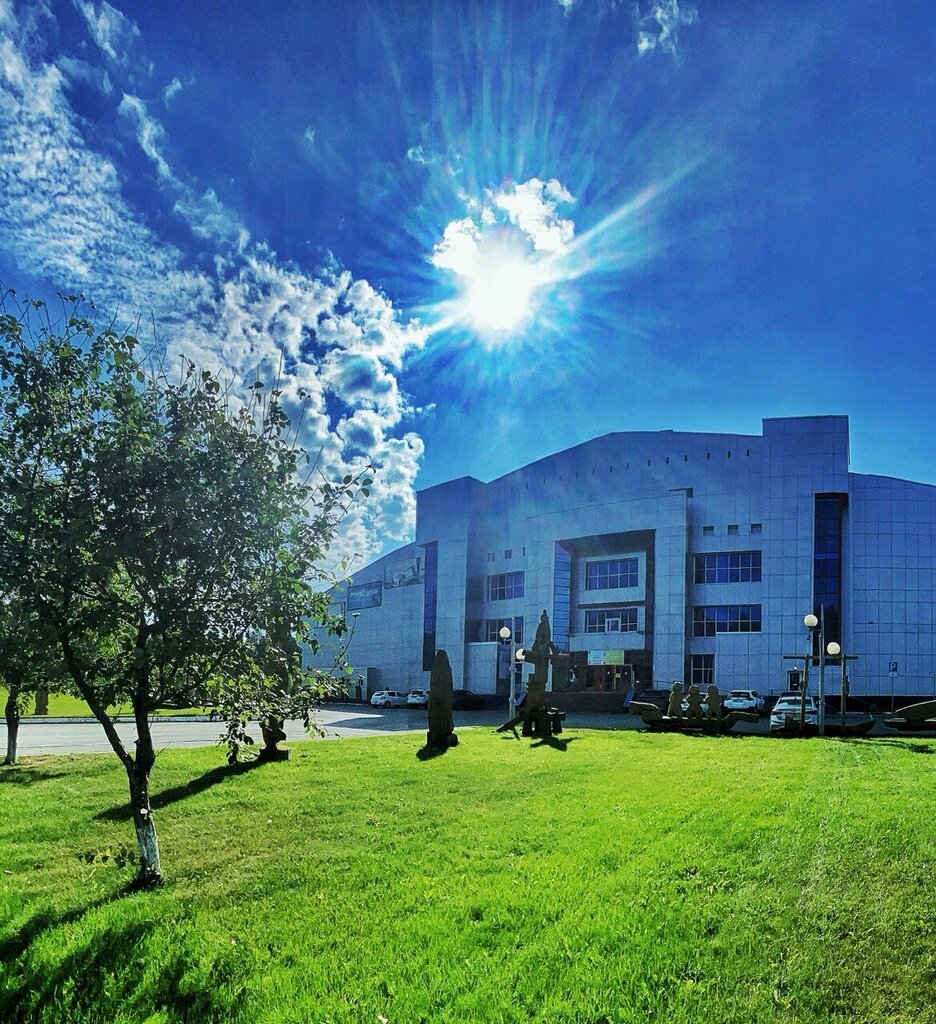 Çok amaçlı spor tesisleri Irtysh Sports and Recreation Complex, Tümen (Tiumenskaya) oblastı, foto