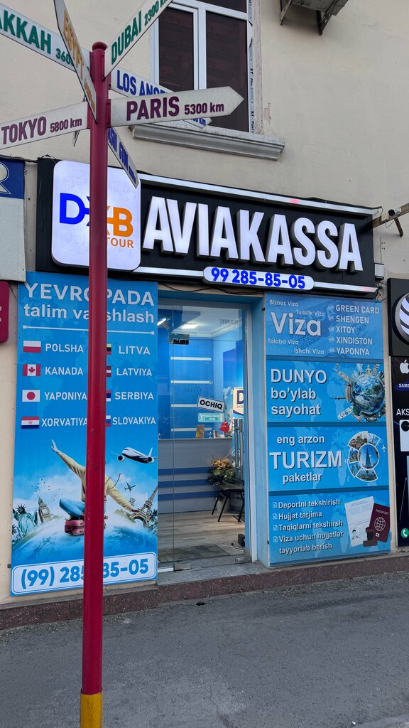 Uçak biletleri Avia kassa, Kokand, foto
