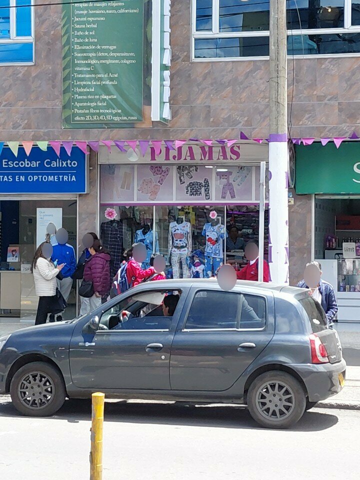 Giyim mağazası Pijamas Marcelita, Bogota, foto