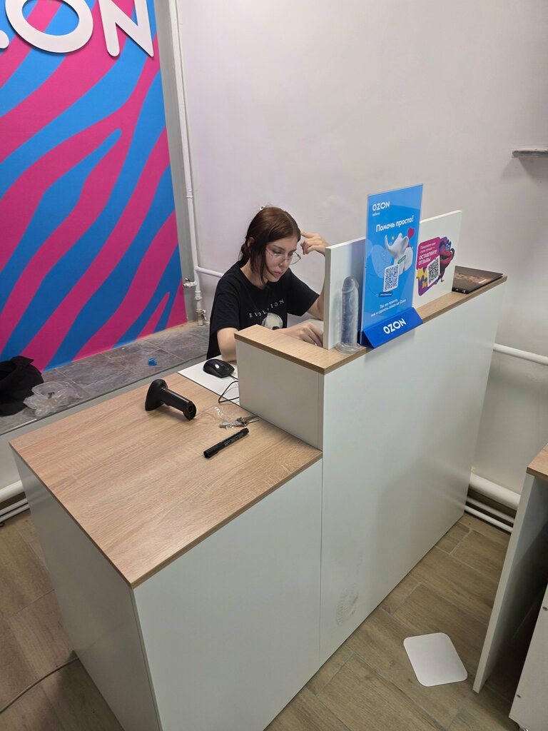 Teslimat noktası Ozon, Moskova, foto