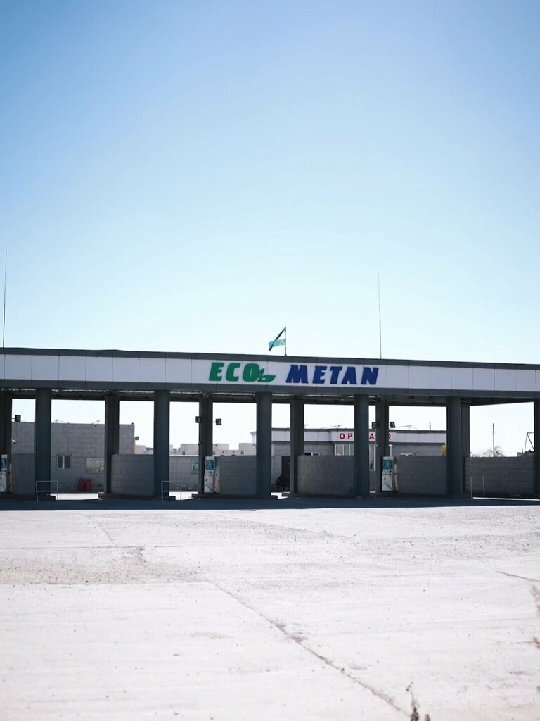 Otogaz dolum istasyonu Eco Metan, Harezm eyaleti, foto