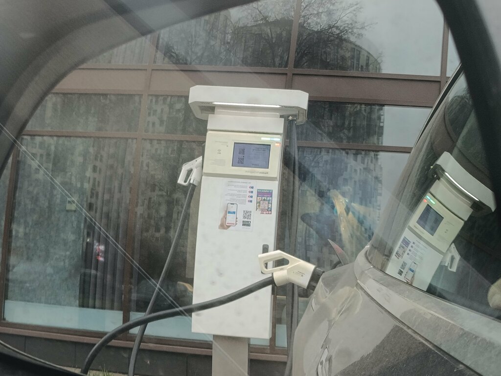 Elektrikli oto şarj istasyonları DC60, Moskova, foto