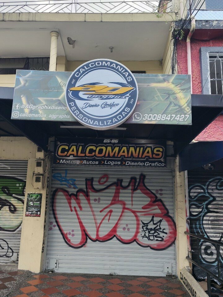 Tasarım stüdyoları Calcomanias AG graphix, Medellin, foto