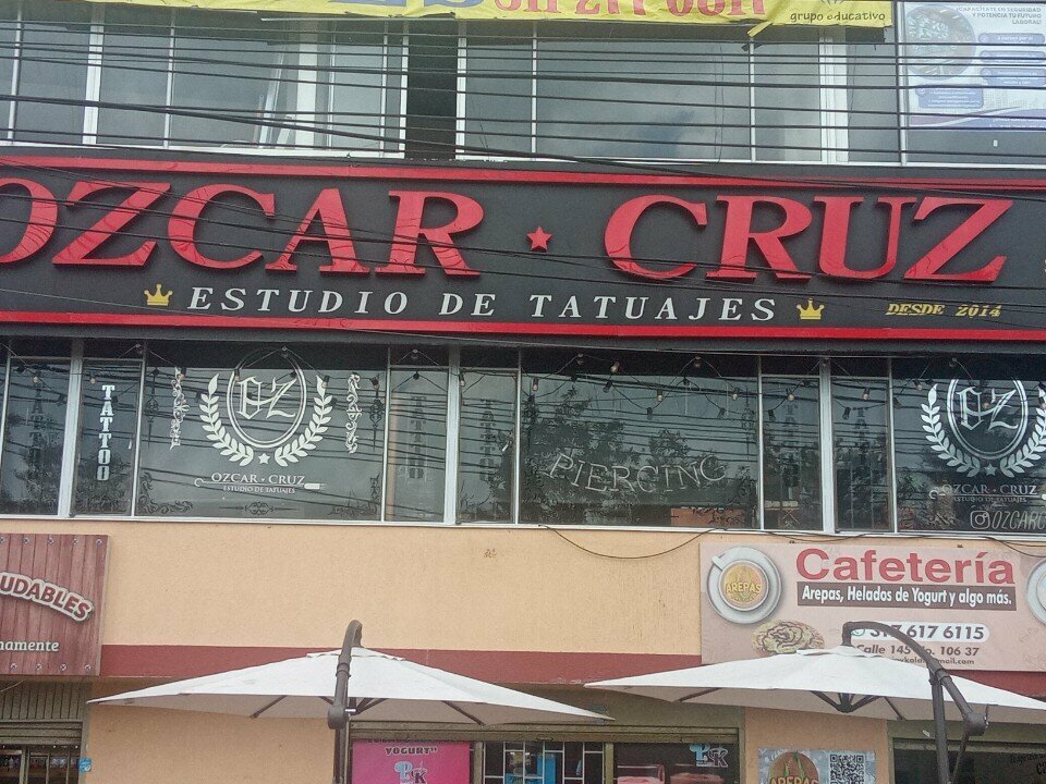 Dövmeciler Ozcar Cruz, Bogota, foto