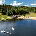 Золотая Долина (Leningrad Region, Priozerskiy District, Krasnoozyornoye selskoye poseleniye, territoriya gornolyzhnogo kurorta Zolotaya Dolina, 1литБ), i̇pli oyun park  Saint‑Petersburg ve Leningradskaya oblastından