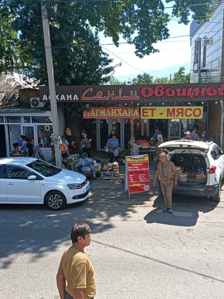 Kantin, yemekhane Senim, Talgar, foto