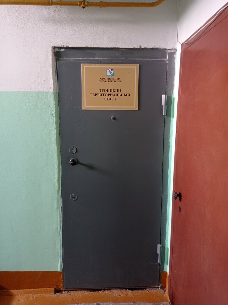 Belediyeler, devlet daireleri Администрация городского округа Березники, Троицкий территориальный отдел, Permski krayı, foto