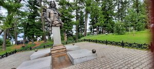 А.Д. Меншиков (Khanty-Mansi Autonomous Area, gorodskoye poseleniye Beryozovo, Beryozovo, Sad Aleksandra Menshikova), anıt, heykel  Hantı‑Mansi Özerk Okrugu'ndan